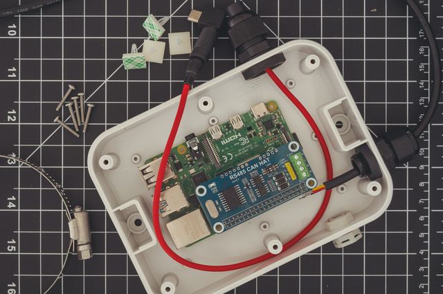 Raspberry Pi 4 in a waterproof enclosure | Dries Buytaert