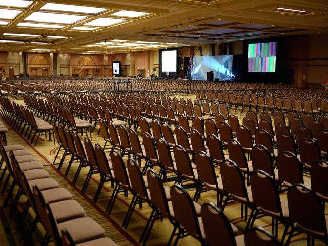 Conference room for 3,000 people | Dries Buytaert